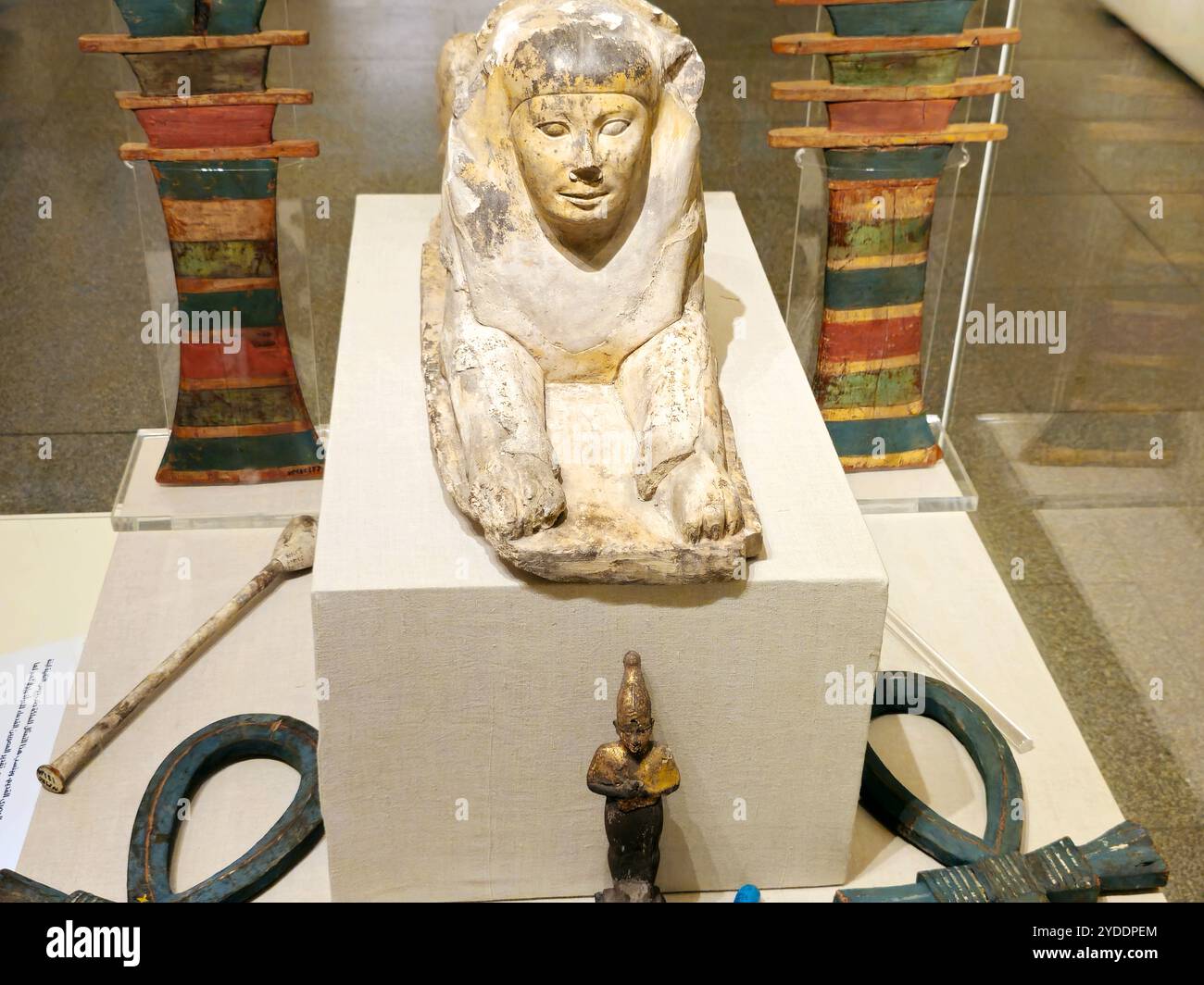 Cairo, Egypt, October 6 2024: Various monuments inside The National ...