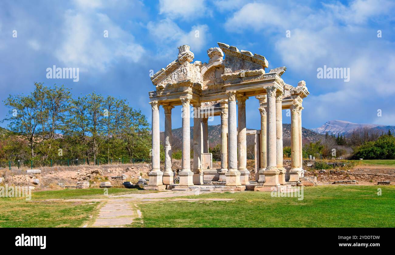 Aphrodisias Ancient city (Afrodisias) in Turkey. The ruins of The ...