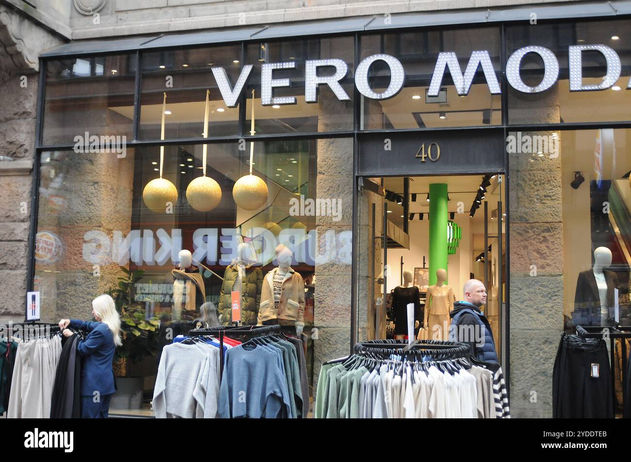 Copenhagen/ DenmarK/26 October 2024/ Vera Moda retail store indanish ...