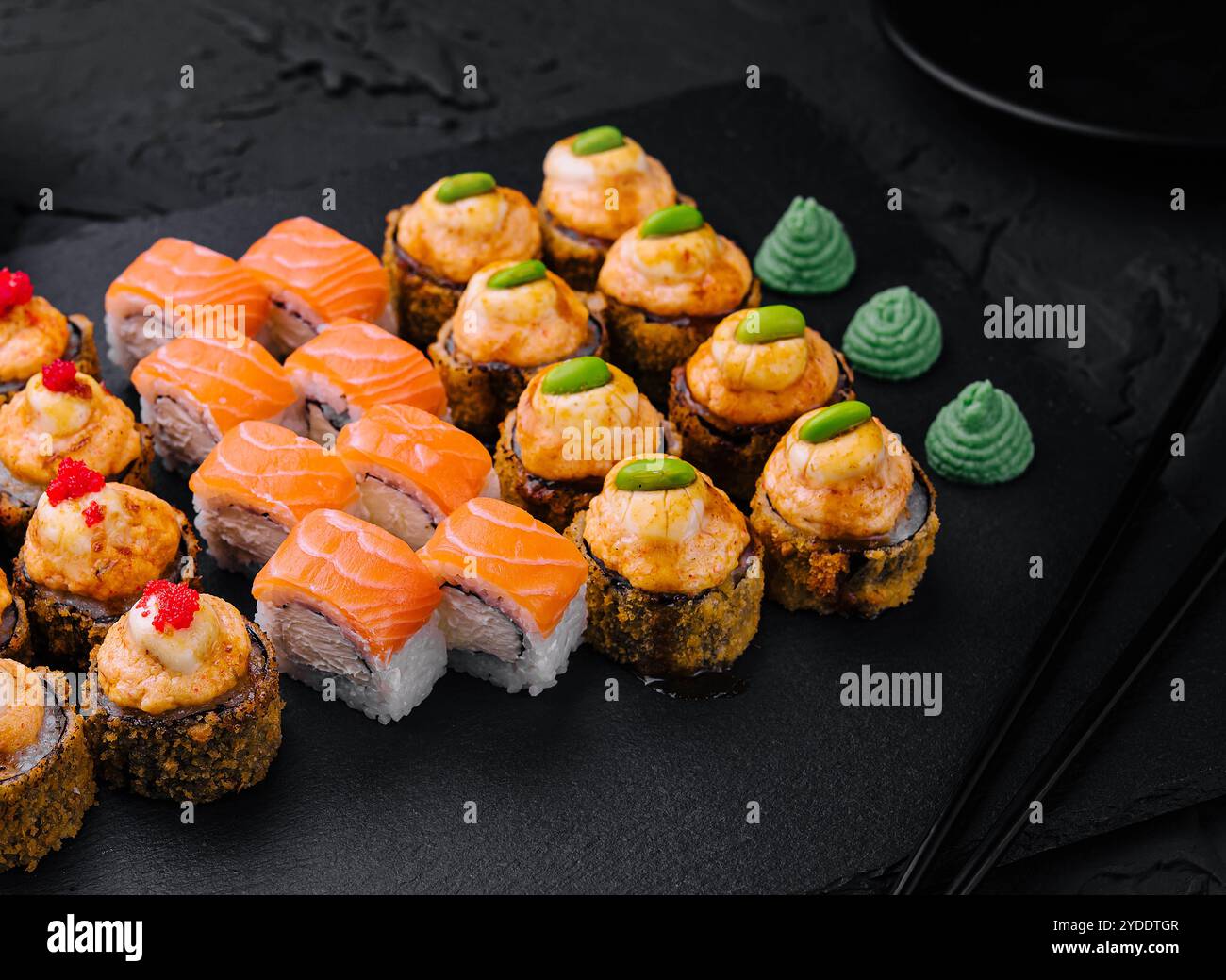 Big roll sushi set hi-res stock photography and images - Alamy