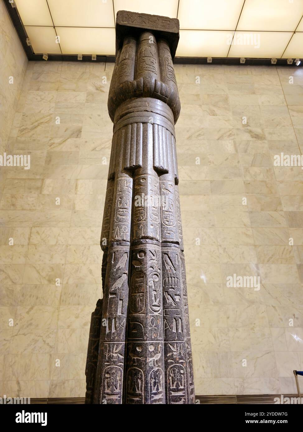 Cairo, Egypt, October 6 2024: Various monuments inside The National ...
