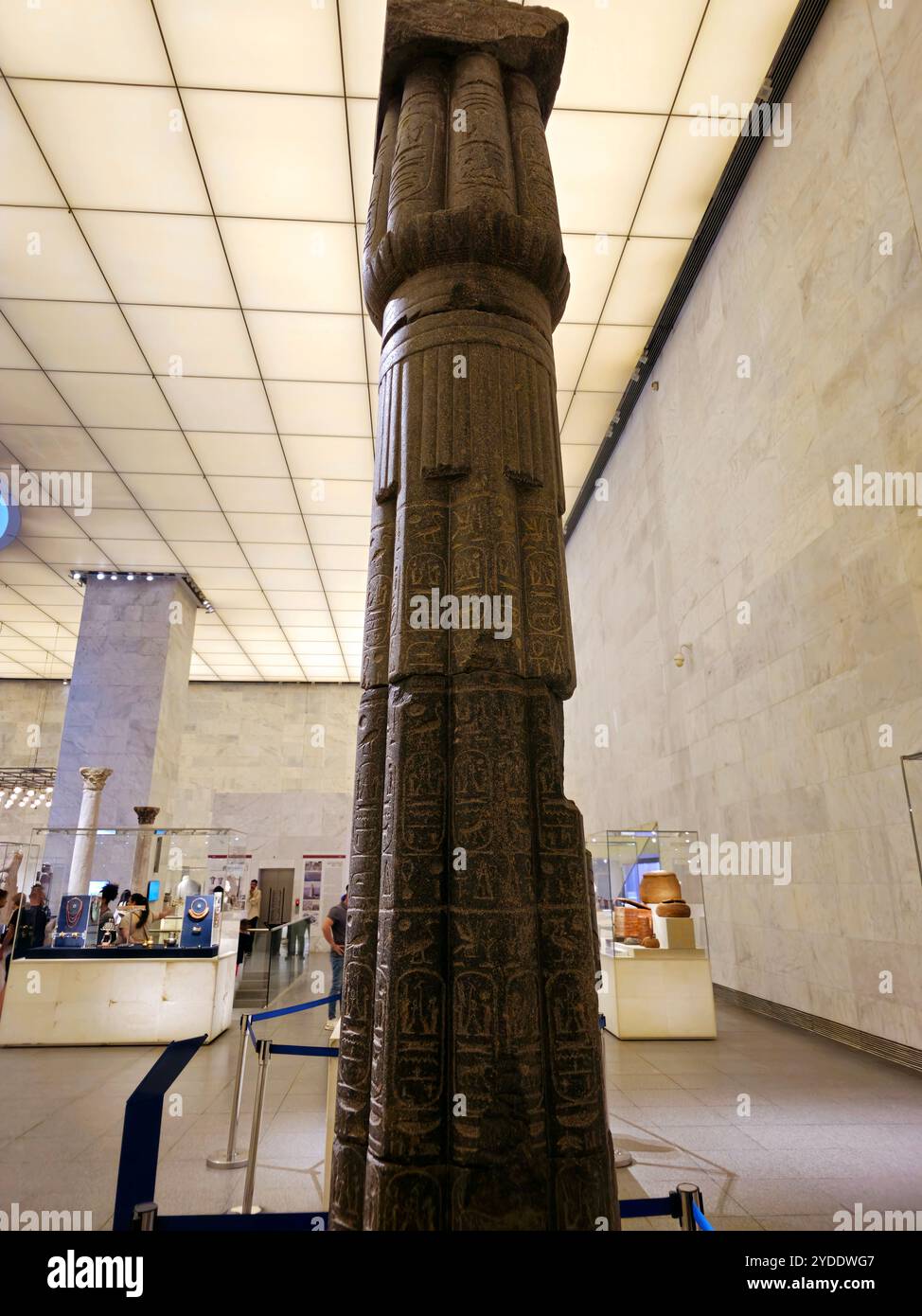 Cairo, Egypt, October 6 2024: Various monuments inside The National ...