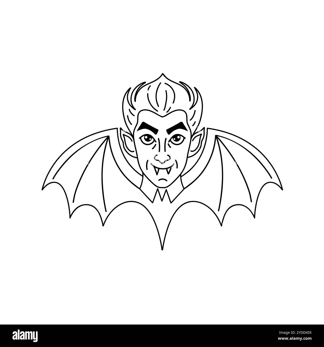 Cheerful man spooky halloween Cut Out Stock Images & Pictures - Alamy