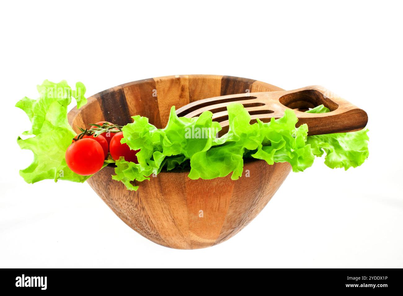 Salad in bowl close up Cut Out Stock Images & Pictures - Alamy