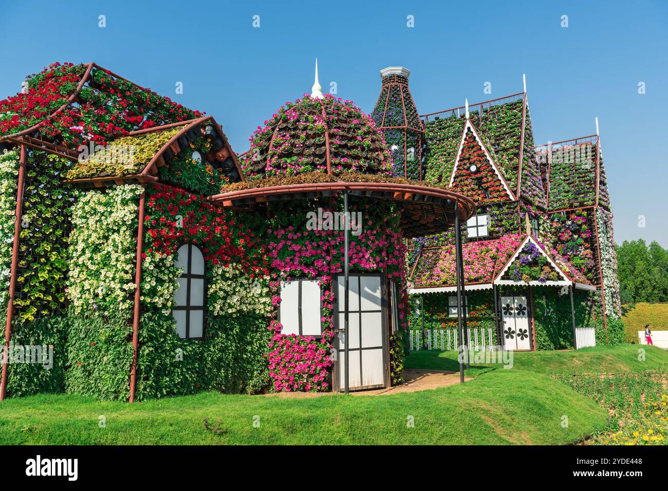 Dubai miracle garden with over million flowers Stock Photo - Alamy