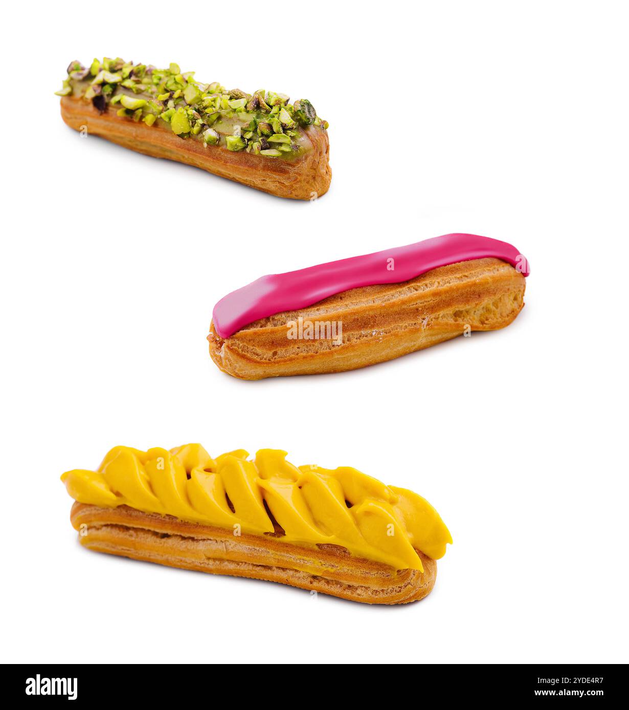 Mango flavored eclair Cut Out Stock Images & Pictures - Alamy