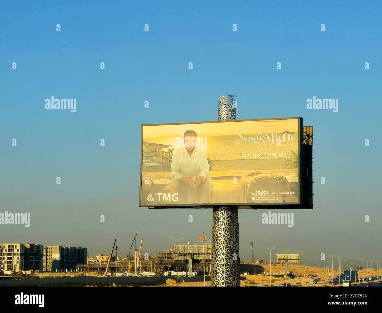 Cairo, Egypt, October 12 2024: advertising campaign Talaat Moustafa ...
