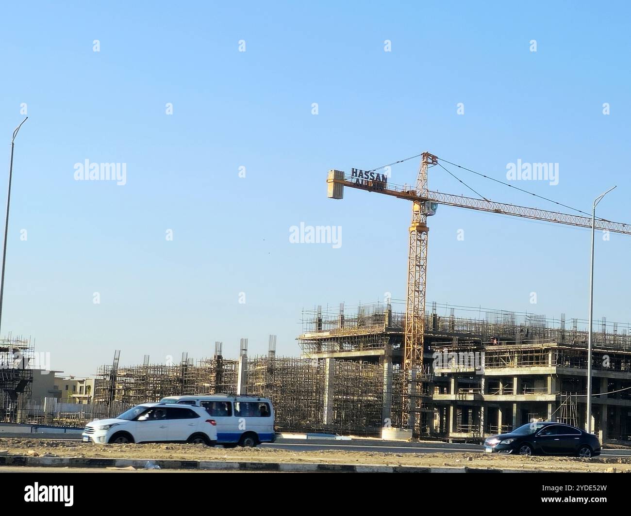 Cairo, Egypt, October 12 2024: new high rise of residential apartments ...