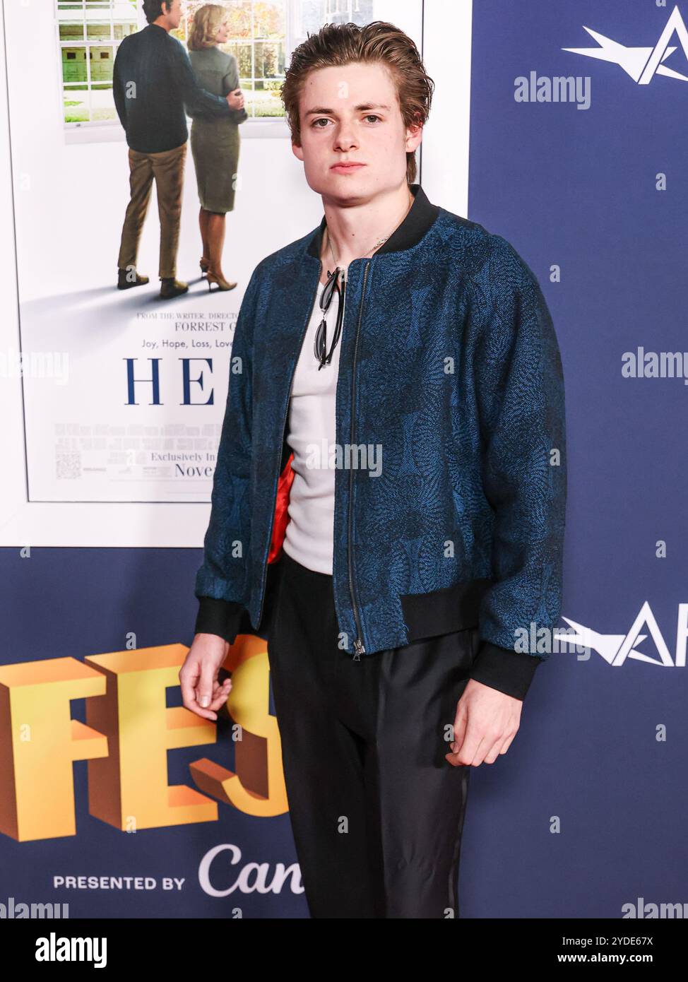 HOLLYWOOD, LOS ANGELES, CALIFORNIA, USA - OCTOBER 25: Louis Ashbourne ...