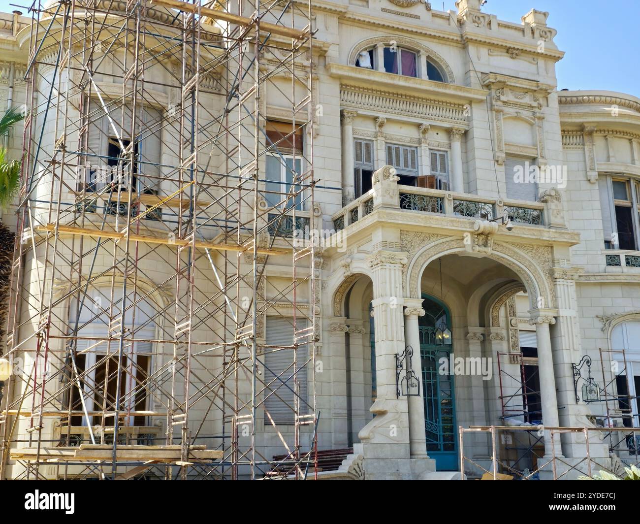Cairo, Egypt, October 15 2024: The Saffron Zafaran Palace, an Egyptian ...