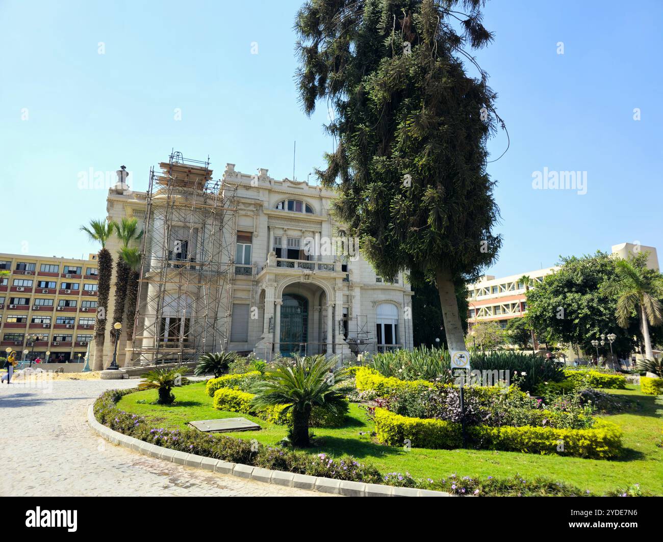 Cairo, Egypt, October 15 2024: The Saffron Zafaran Palace, an Egyptian ...