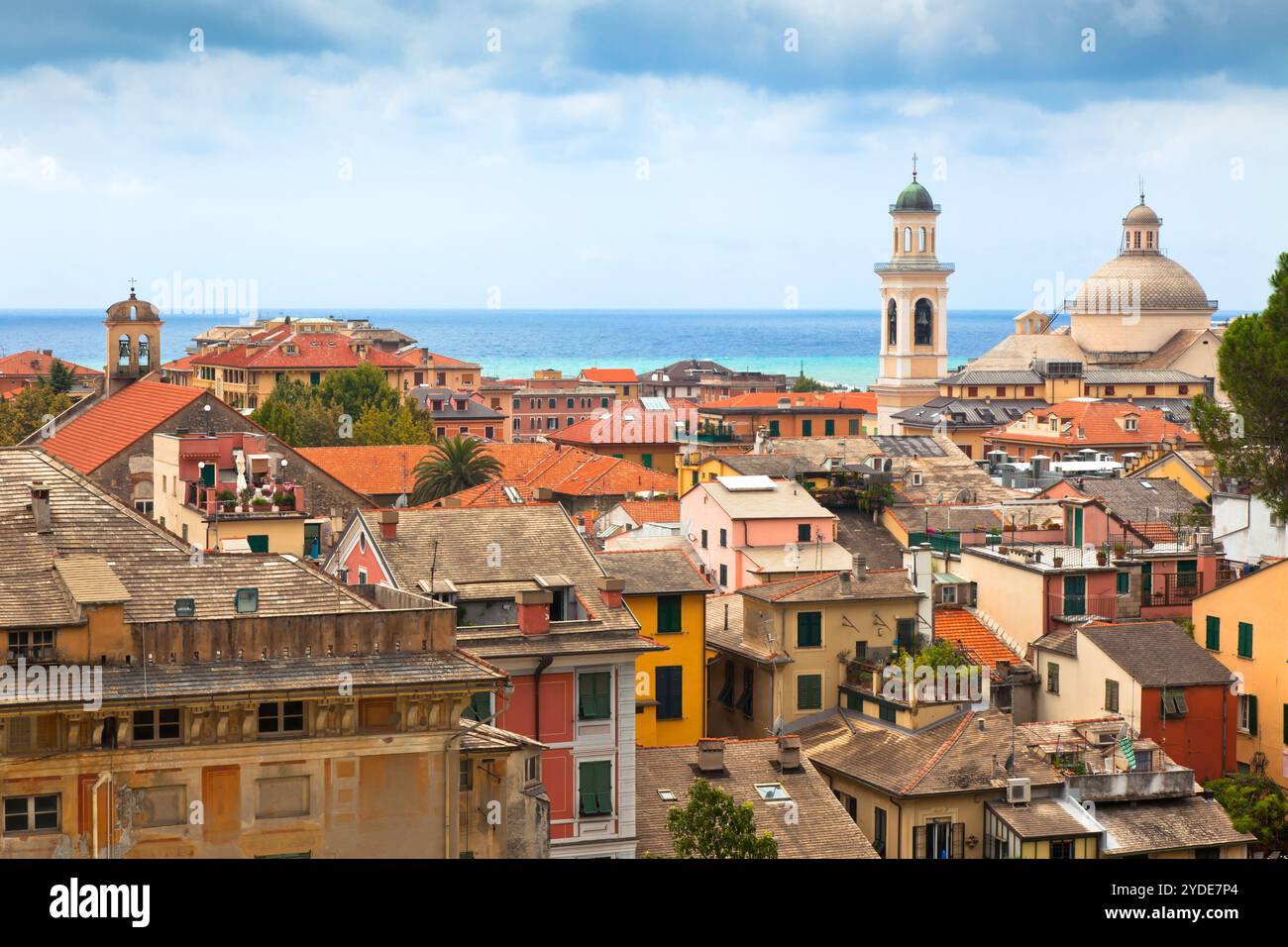 City Centre of Chiavari, Italy Stock Photo - Alamy
