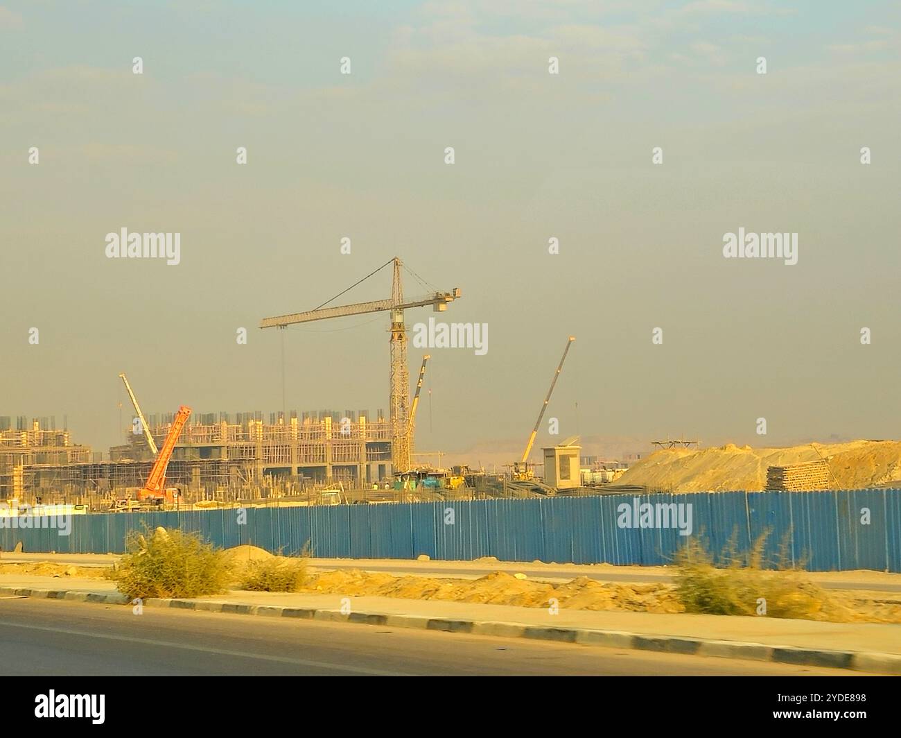 Cairo, Egypt, October 17 2024: New high rise of residential apartments ...