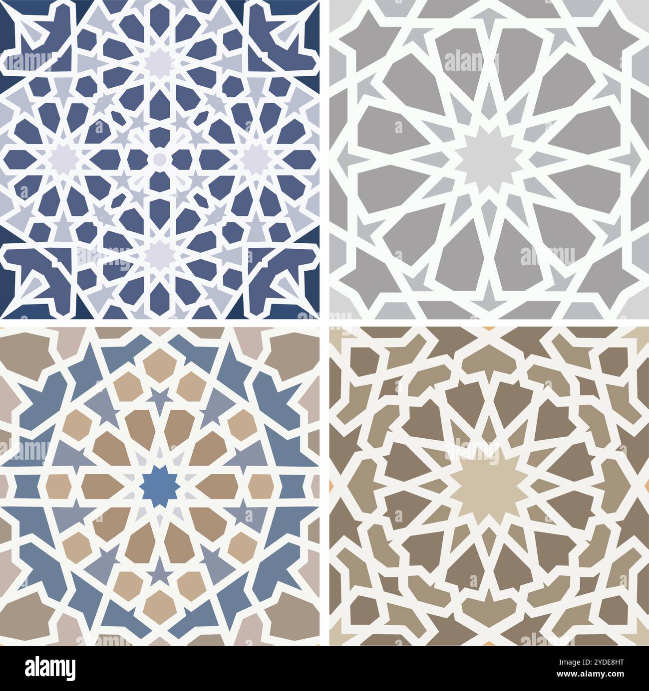 Islamic geometric decoration hi-res stock photography and images - Alamy
