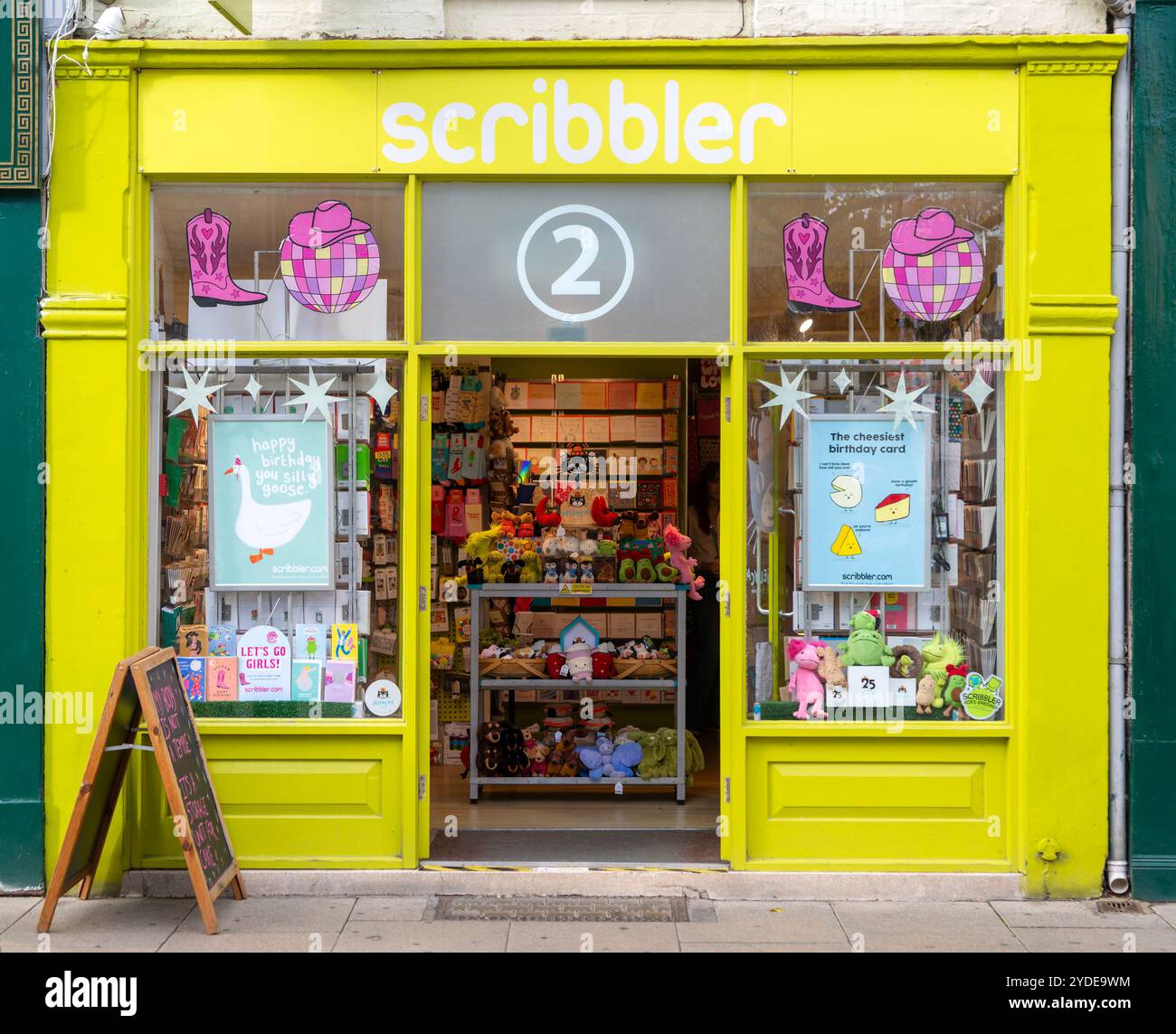 Scribbler stationery shop store in city centre, Cambridge ...