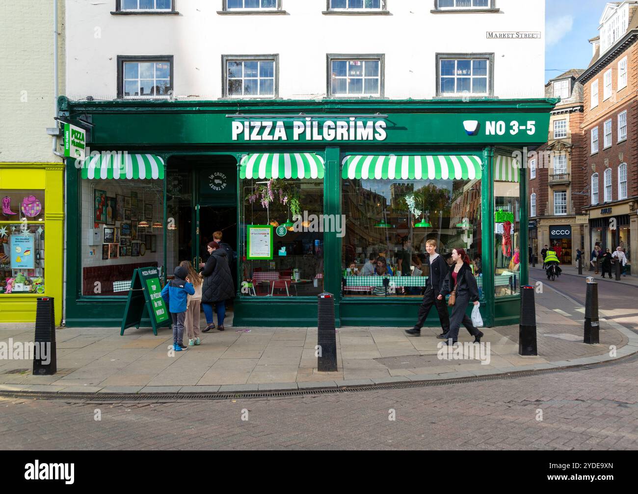 Pizza Pilgrims restaurant cafe shop in city centre, Cambridge ...