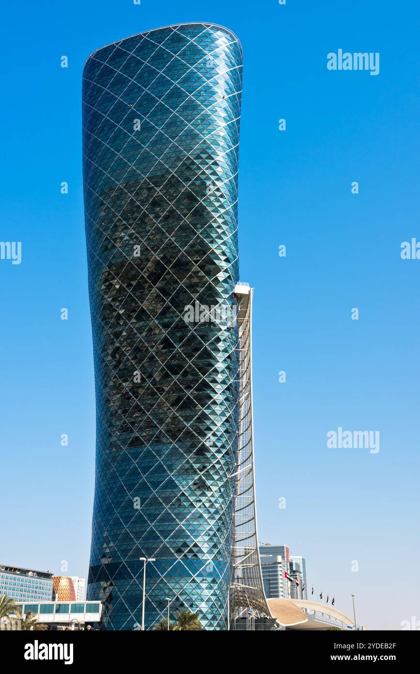 Abu dhabi gate towers hi-res stock photography and images - Alamy