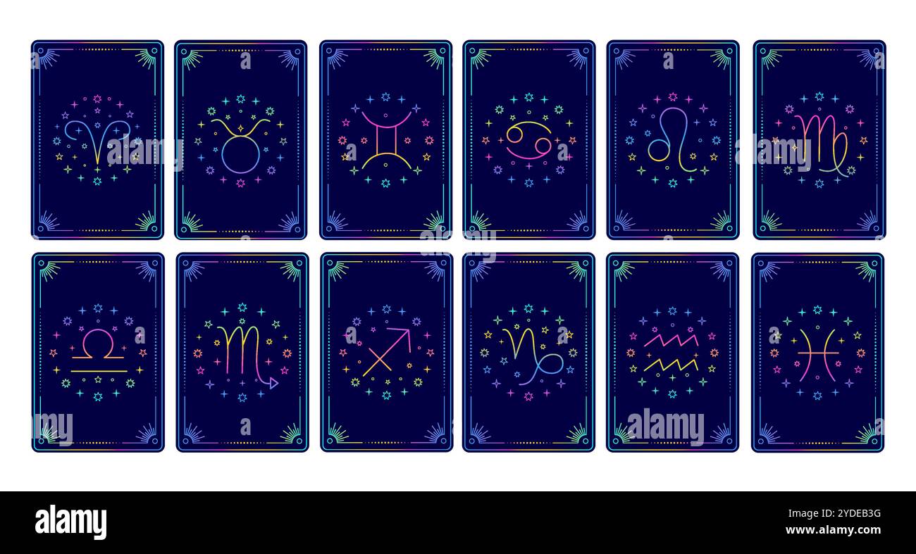 Tarot cards astrology arcana Cut Out Stock Images & Pictures - Alamy