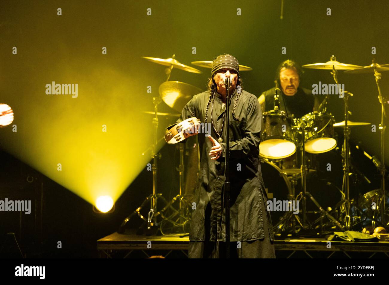 Ian Astbury of The Cult performing at The Usher Hall, Edinburgh, 24th ...