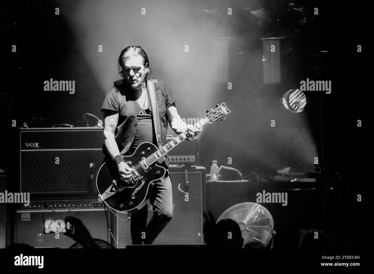 Billy Duffy of The Cult performing at The Usher Hall, Edinburgh, 24th ...