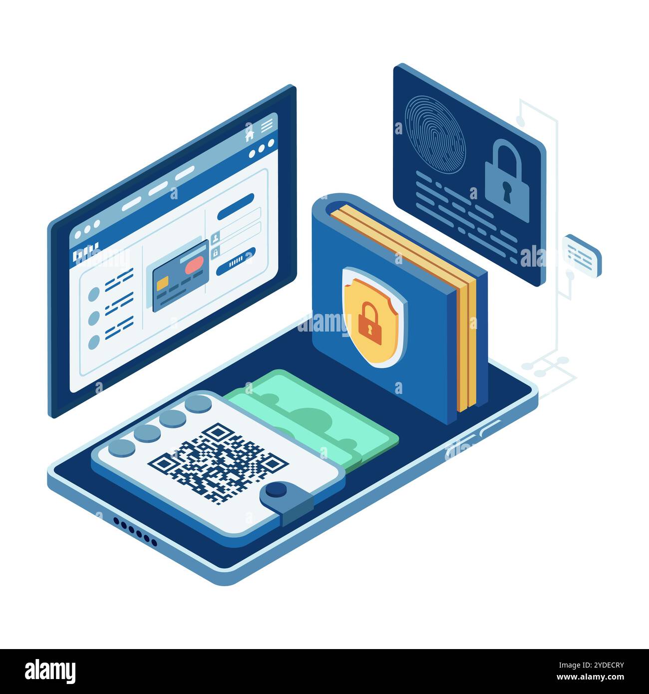 Digital wallet access hi-res stock photography and images - Alamy