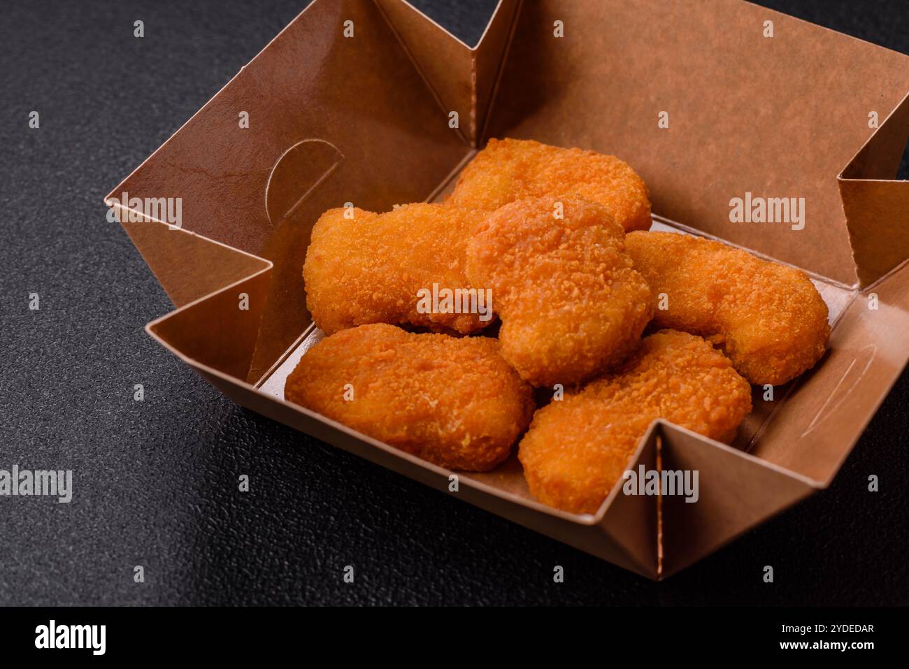 fried chicken pane chicken breast fillets isolated on white background ...