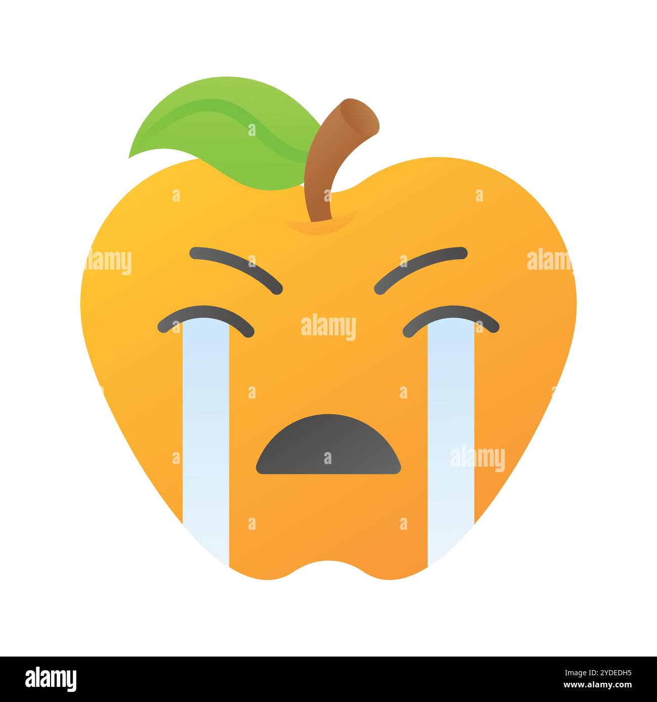Emoji crying laughing Stock Vector Images - Alamy