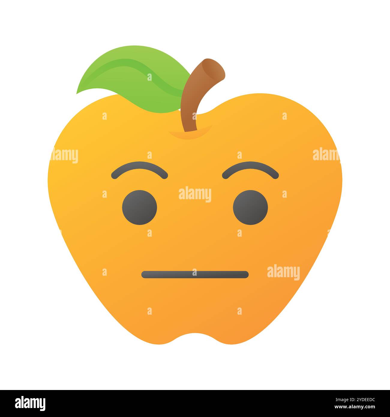 Grab this amazing icon of indifferent emoji, customizable flat vecto ...