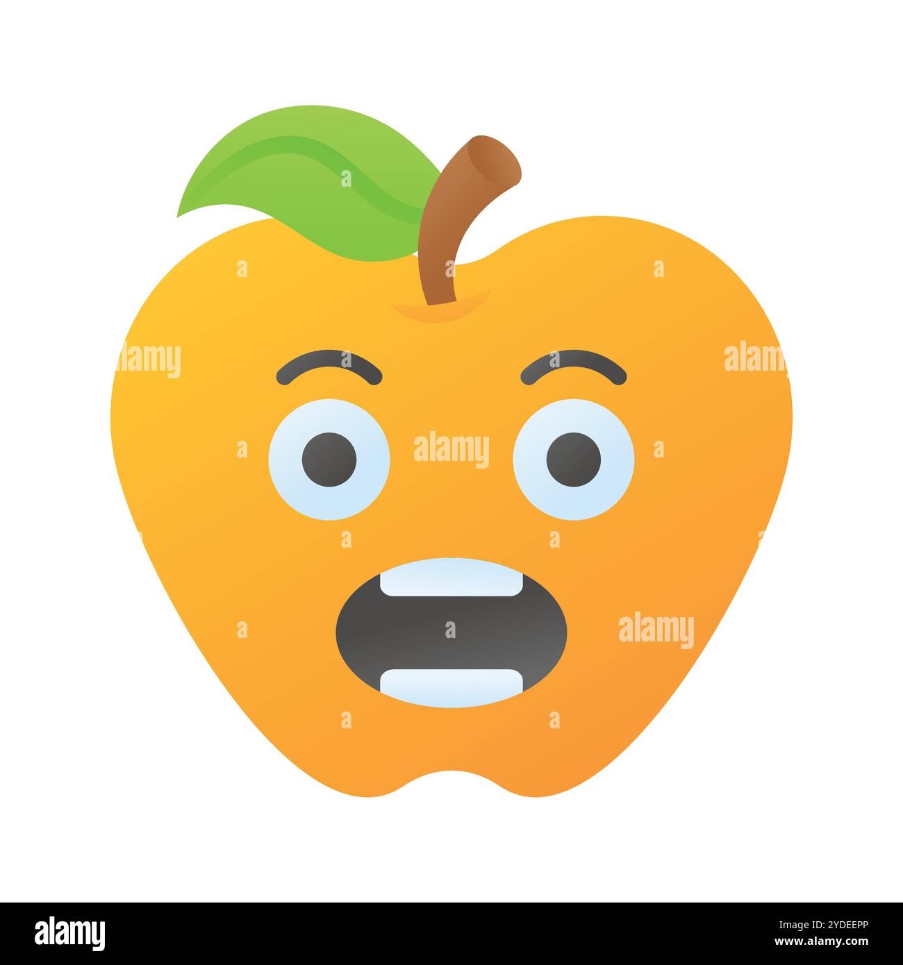 Oh My God expression emoji vector design, editable vector Stock Vector ...