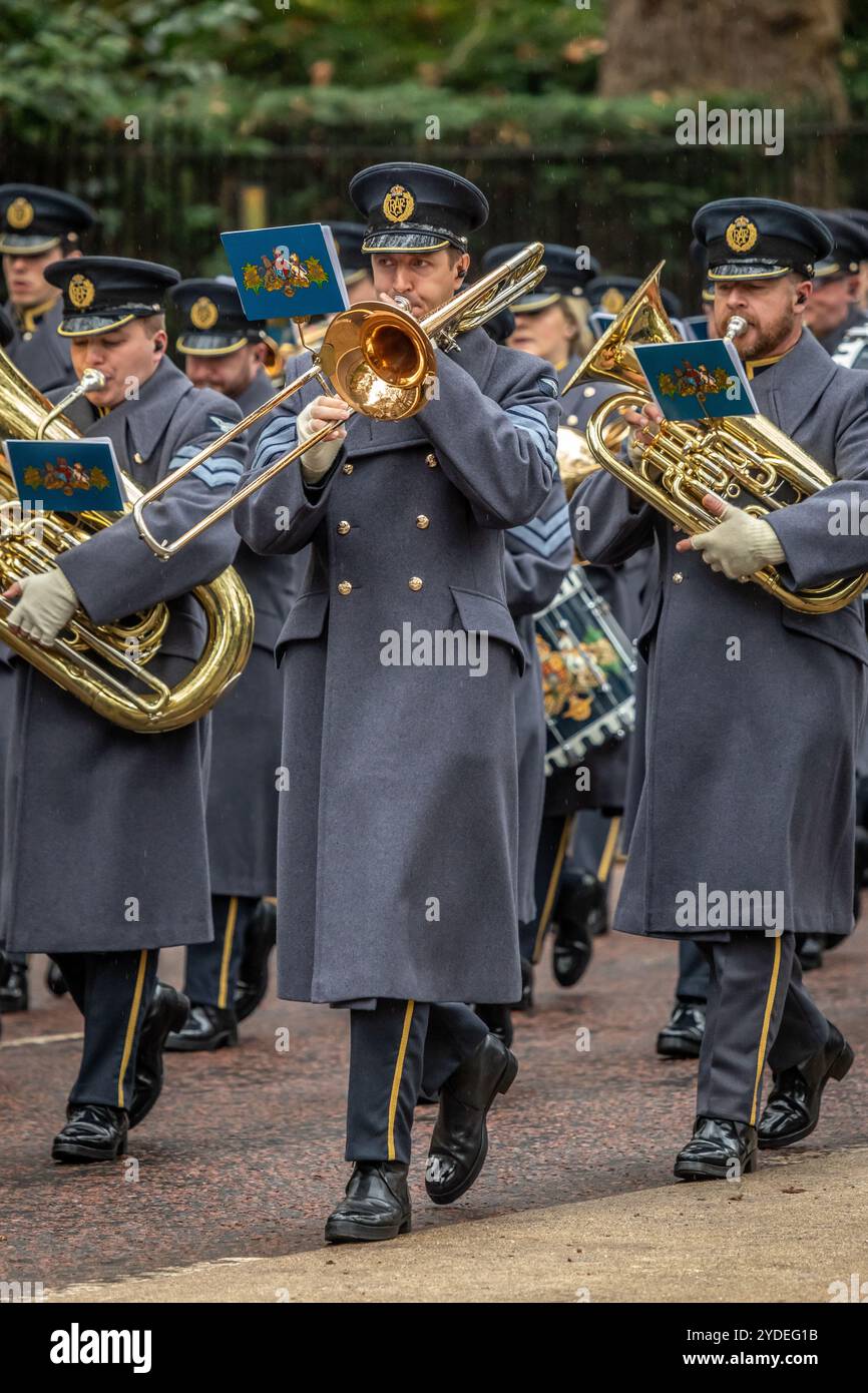 Central Band of the Royal Air Force Bass Trombone, Birdcage Walk ...