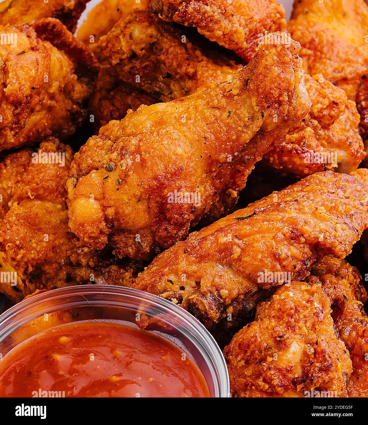Close up delicious chicken wings hi-res stock photography and images ...