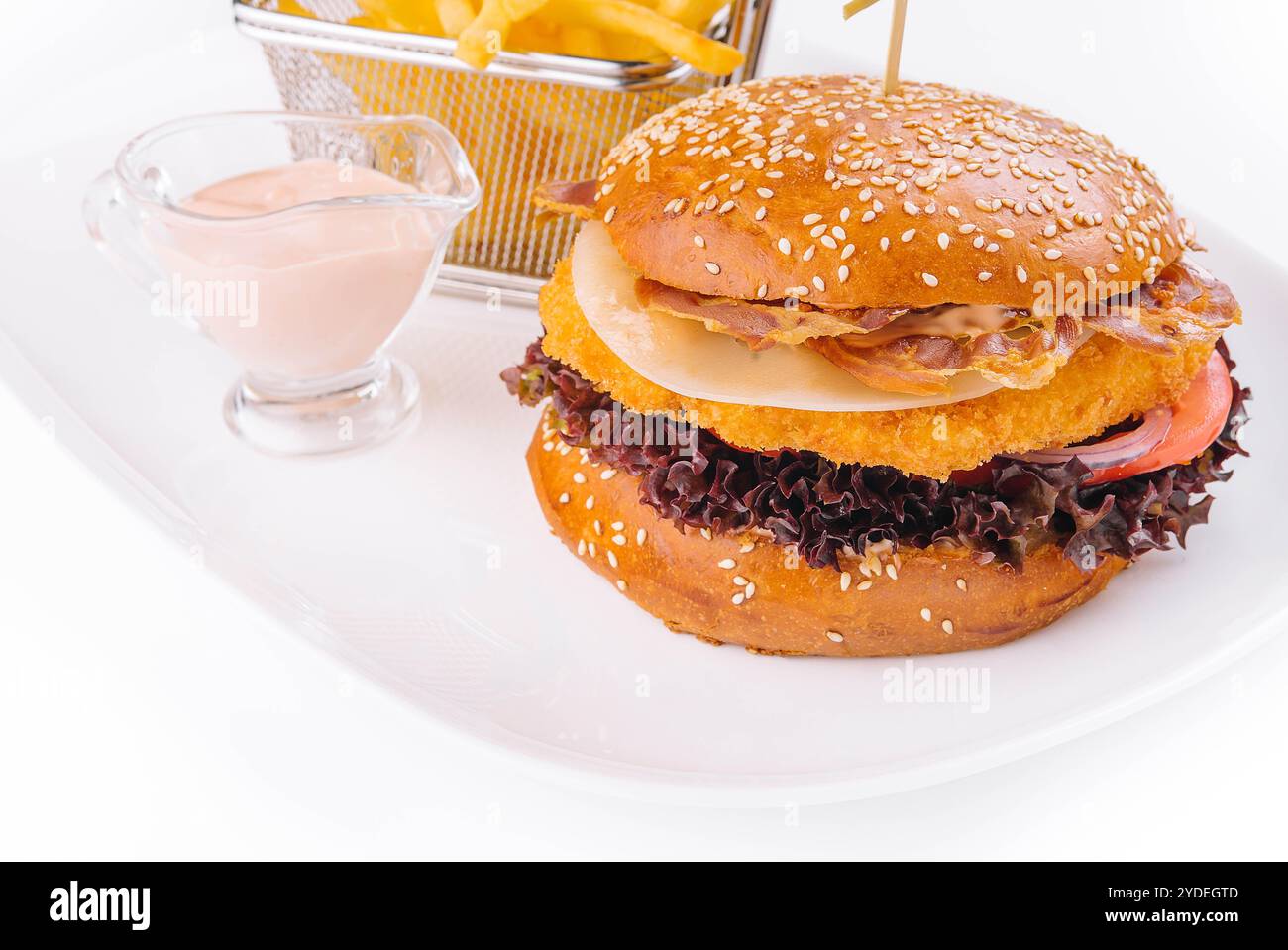 Crispy fried chicken served hi-res stock photography and images - Alamy