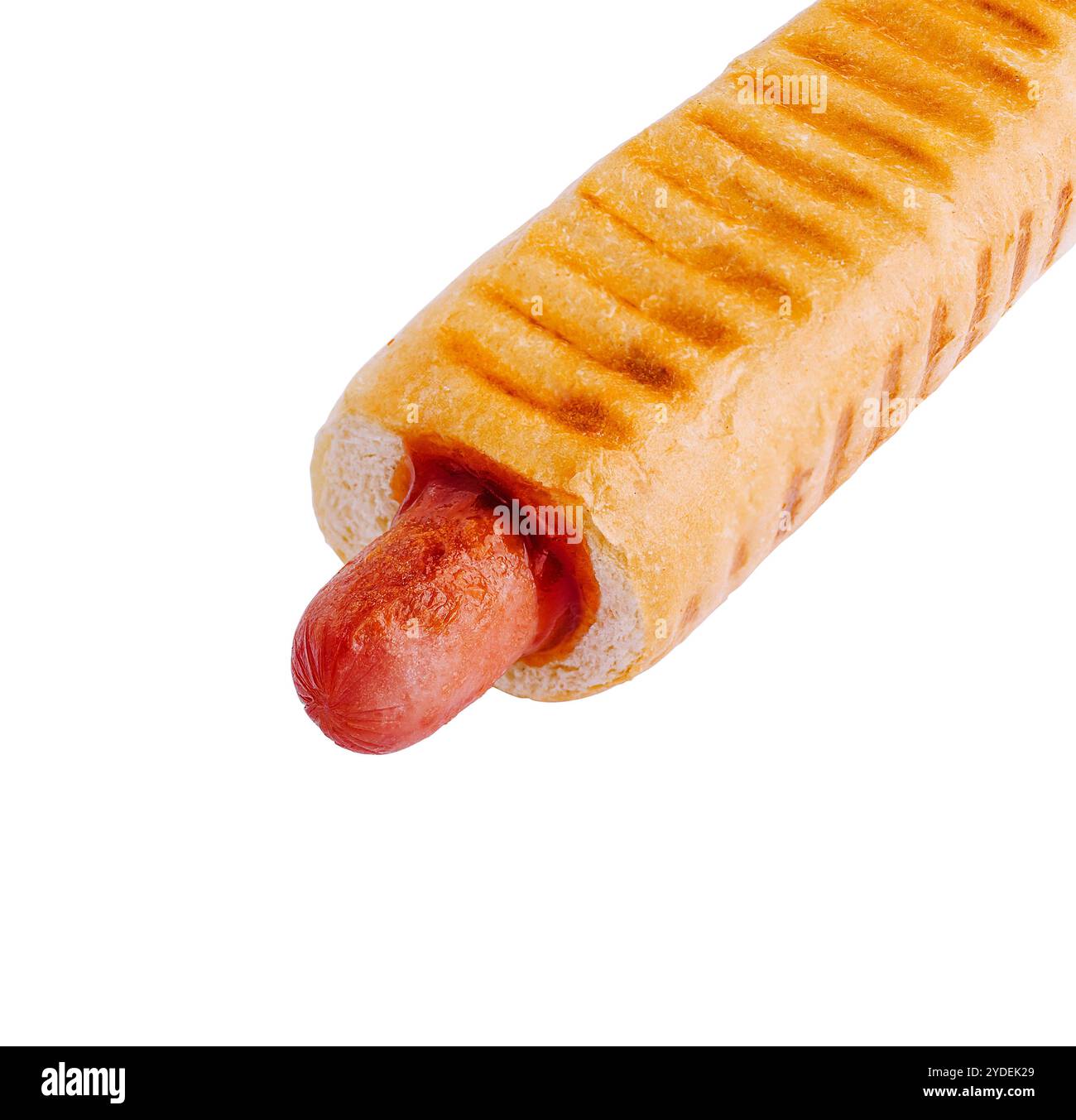 hot dog isolated on white background Stock Photo - Alamy