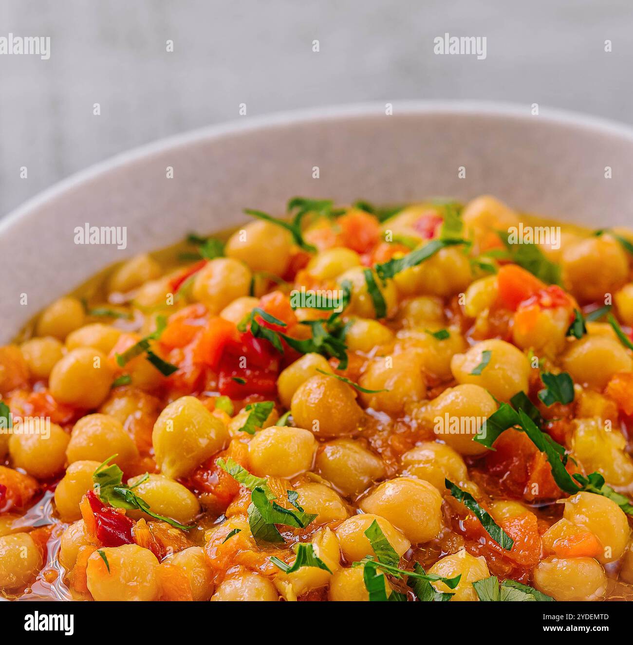 Healthy cooked chickpeas in hi-res stock photography and images - Alamy