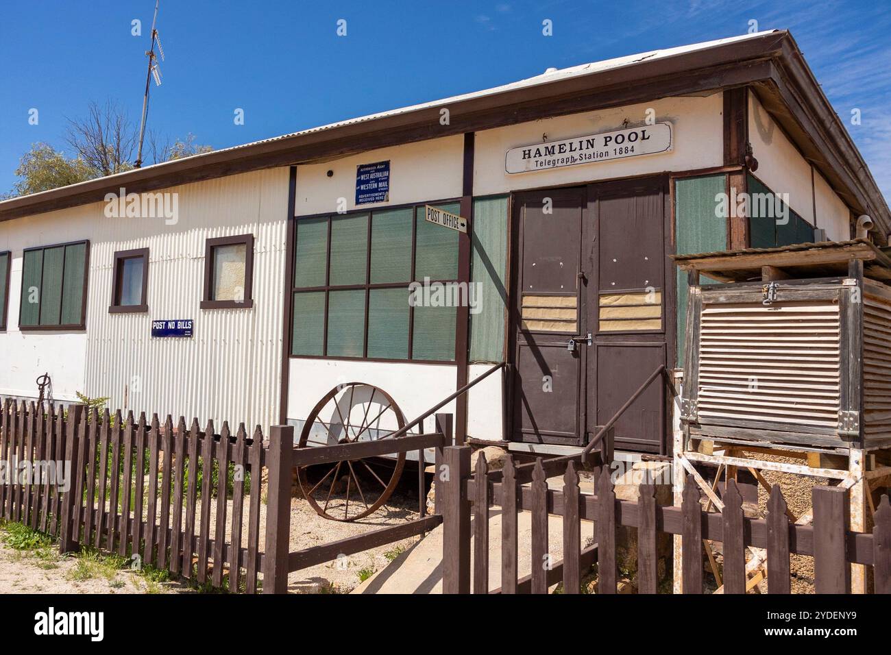 Hamelin Pool Telegraph Station, Western Australia Stock Photo - Alamy