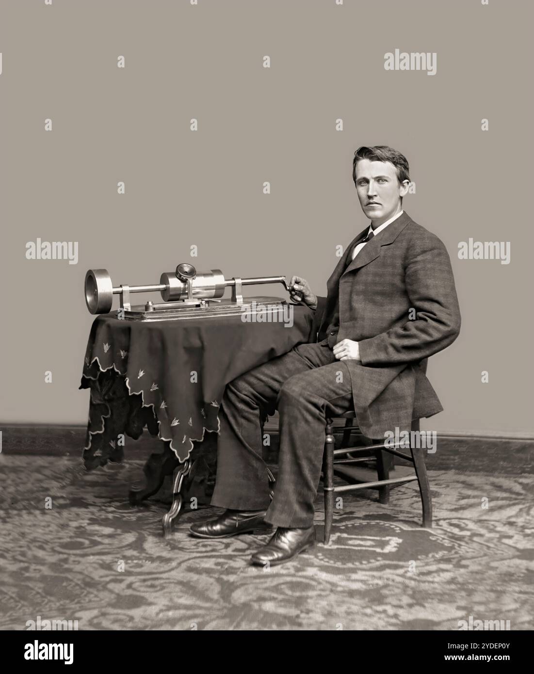 Thomas Alva Edison, 1847 - 1931, American inventor, Thomas Edison ...