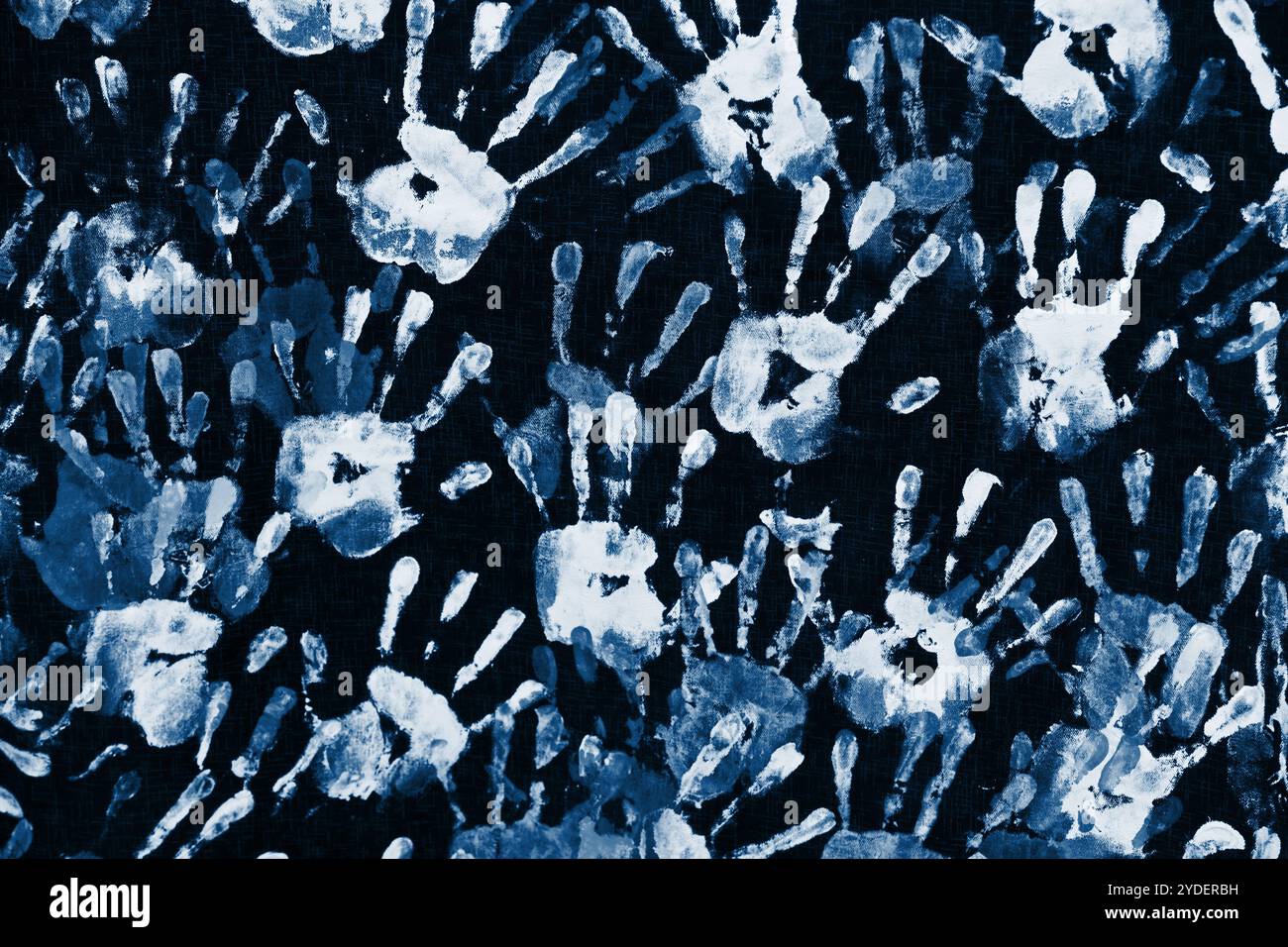 Human handprints hi-res stock photography and images - Alamy