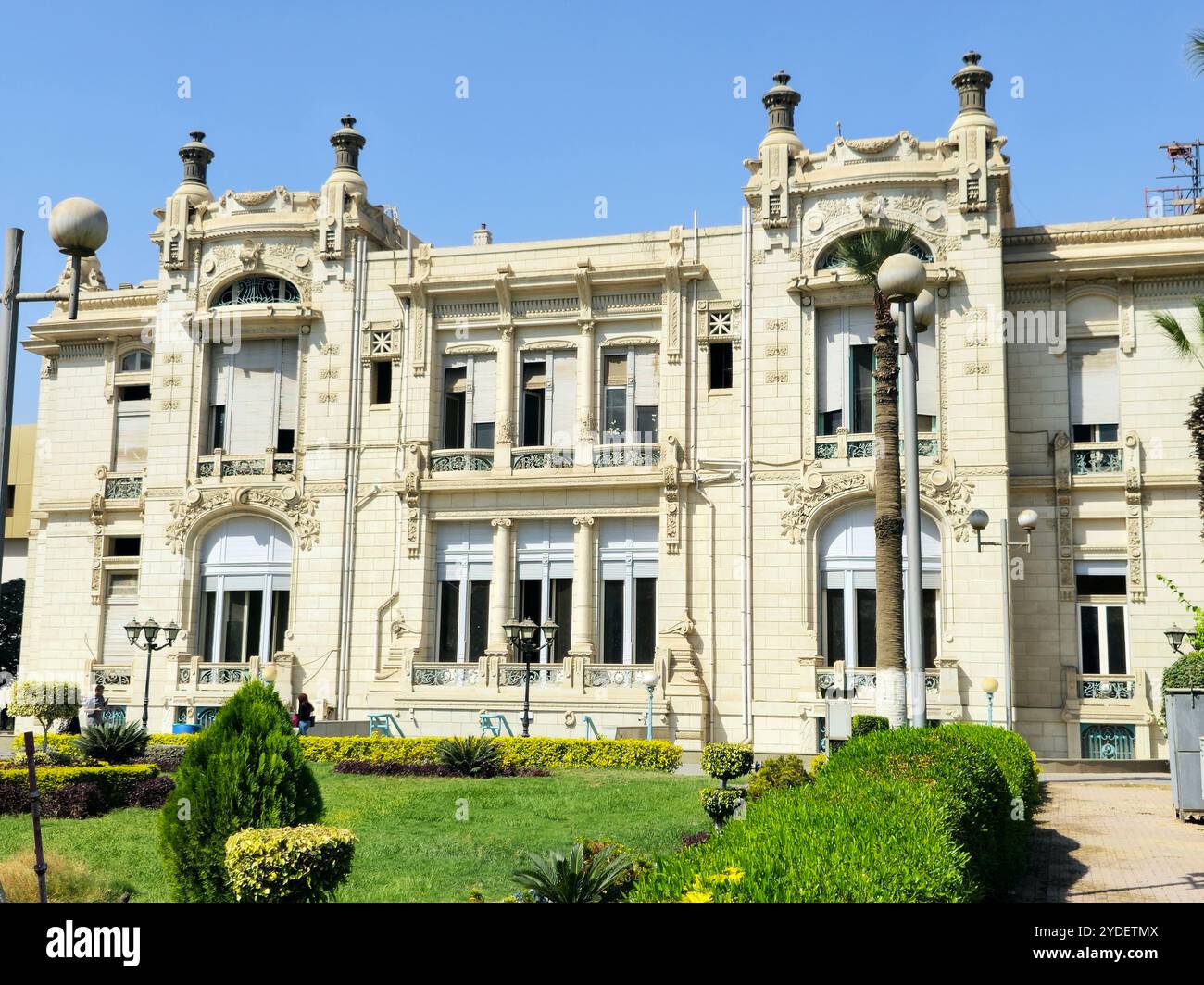 Cairo, Egypt, October 15 2024: The Saffron Zafaran Palace, an Egyptian ...