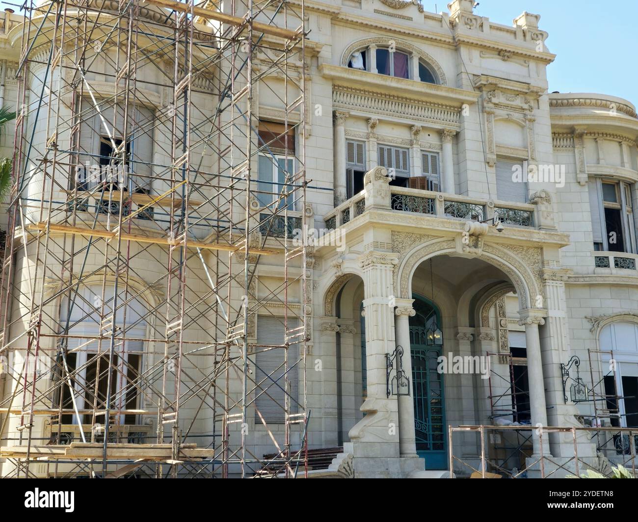 Cairo, Egypt, October 15 2024: The Saffron Zafaran Palace, an Egyptian ...