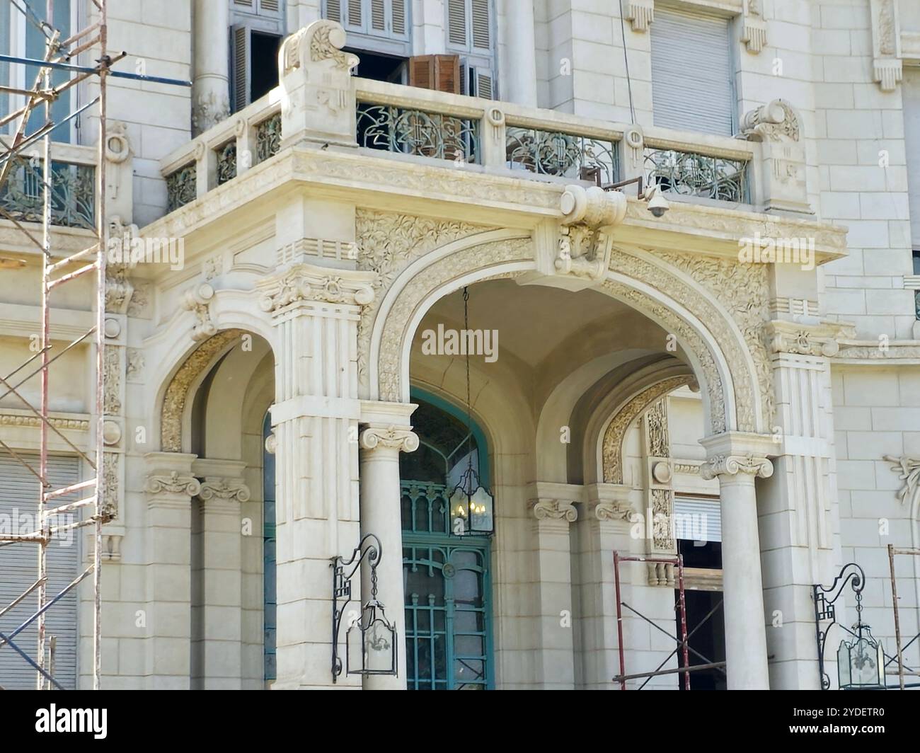 Cairo, Egypt, October 15 2024: The Saffron Zafaran Palace, an Egyptian ...