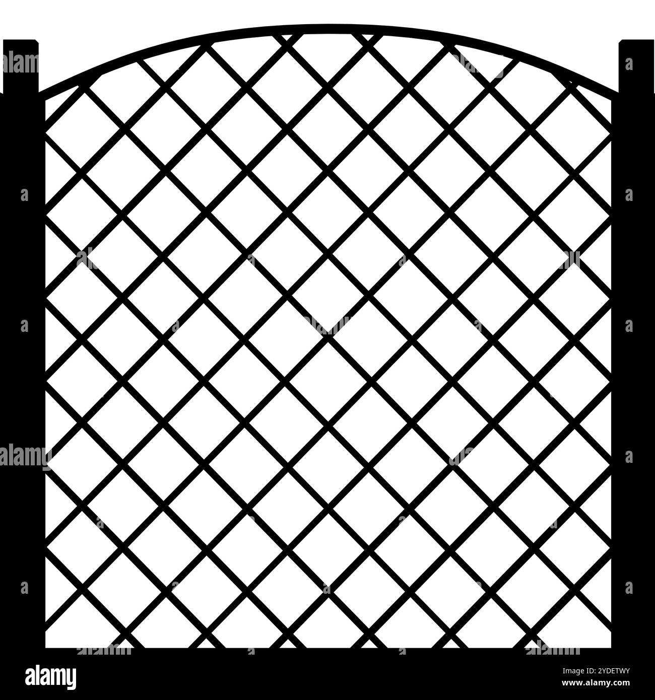 Country garden border Stock Vector Images - Alamy