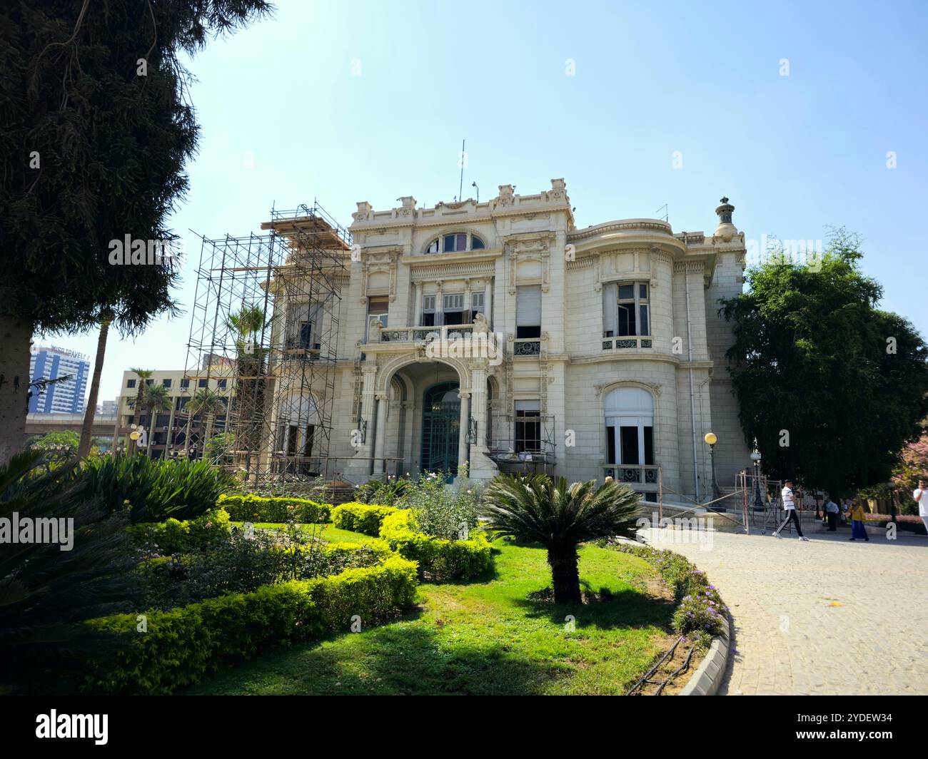Cairo, Egypt, October 15 2024: The Saffron Zafaran Palace, an Egyptian ...