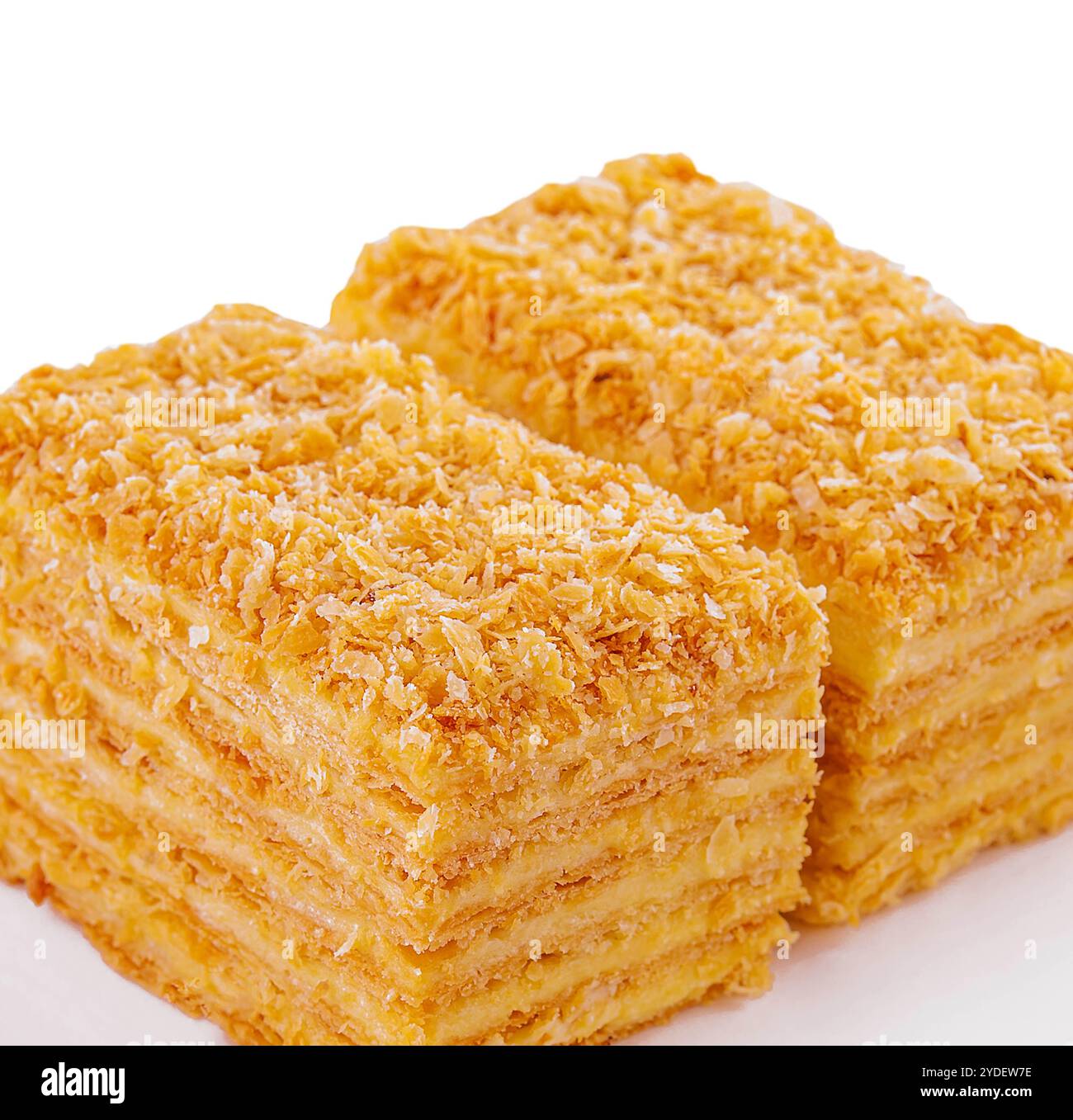 Napoleon layered cake on hi-res stock photography and images - Alamy