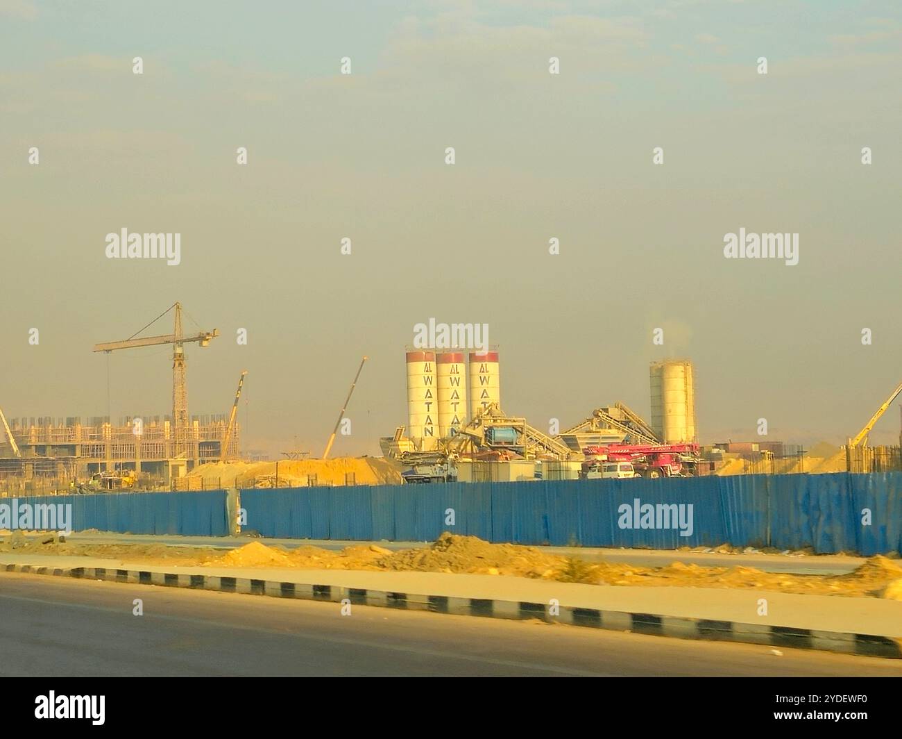 Cairo, Egypt, October 17 2024: New high rise of residential apartments ...