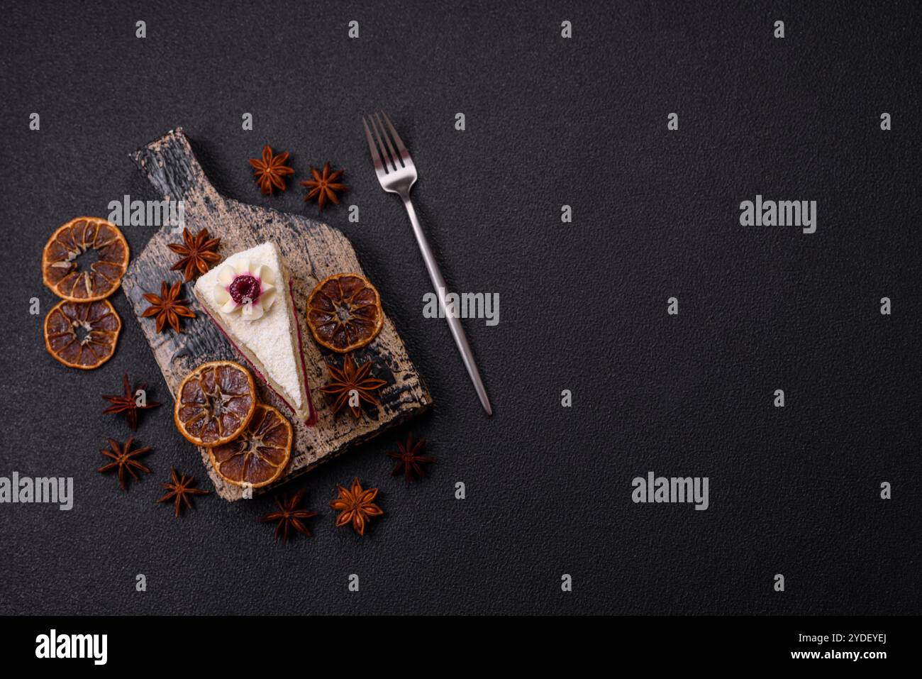 Sweet delicious cake with a layer of raspberry jam Stock Photo - Alamy