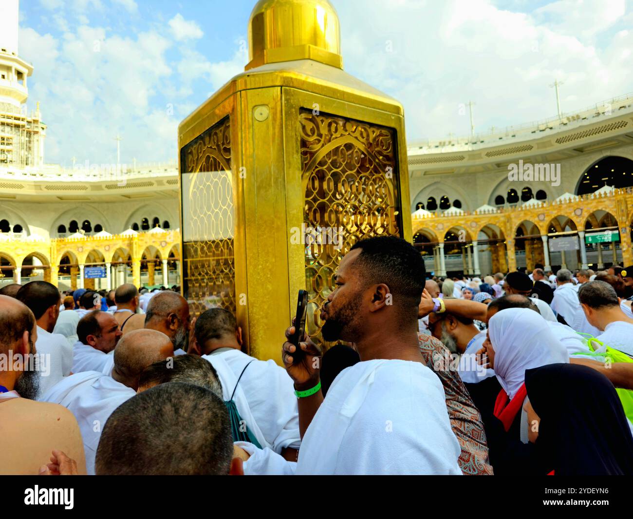 Mecca, Saudi Arabia, June 12 2024: Maqam Ibrahim or Station of Abraham ...