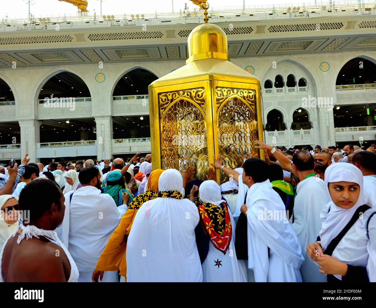 Mecca, Saudi Arabia, June 12 2024: Maqam Ibrahim or Station of Abraham ...