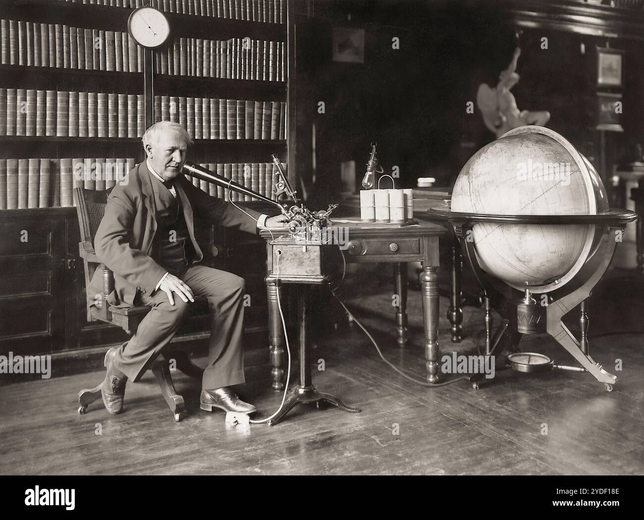 Thomas alva edison his lab hi-res stock photography and images - Alamy