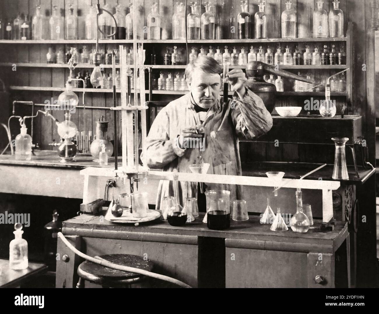 Thomas edison laboratory menlo park hi-res stock photography and images ...