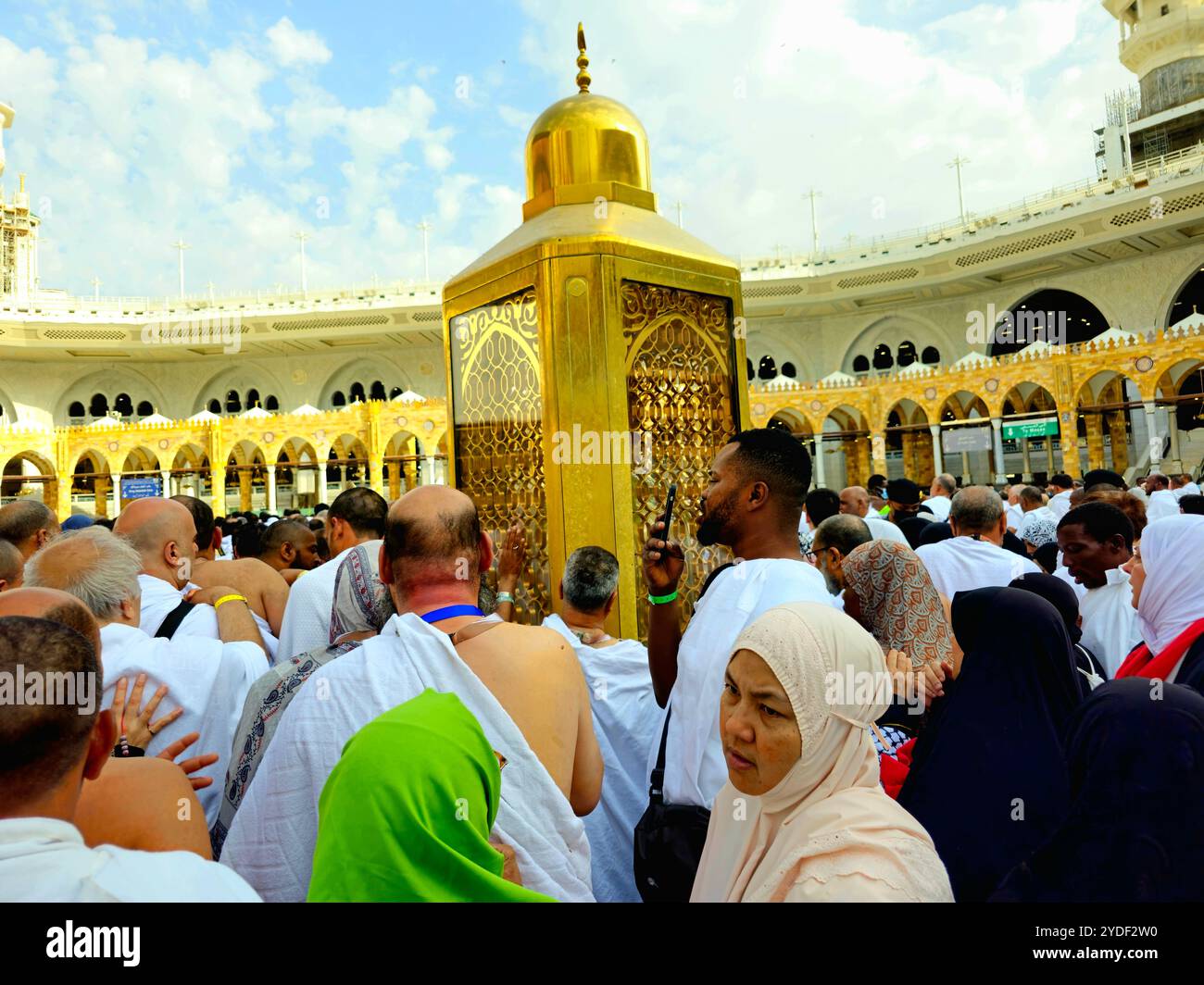 Mecca, Saudi Arabia, June 12 2024: Maqam Ibrahim or Station of Abraham ...